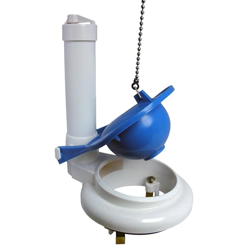 LASCO 04-2353 Replacement Flush Valve for 1-Piece Toilets with Flapper ...