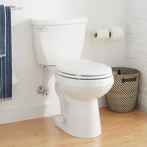 Signature Hardware 462386 Bradenton 1.28 GPF Two Piece Round Toilet ...